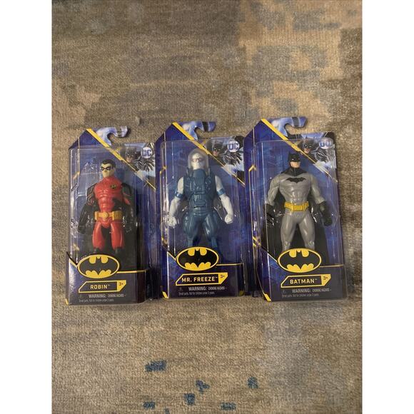 Spin Master | Toys | Dc Classic Batman And Robin Vs Mr Freeze Action ...